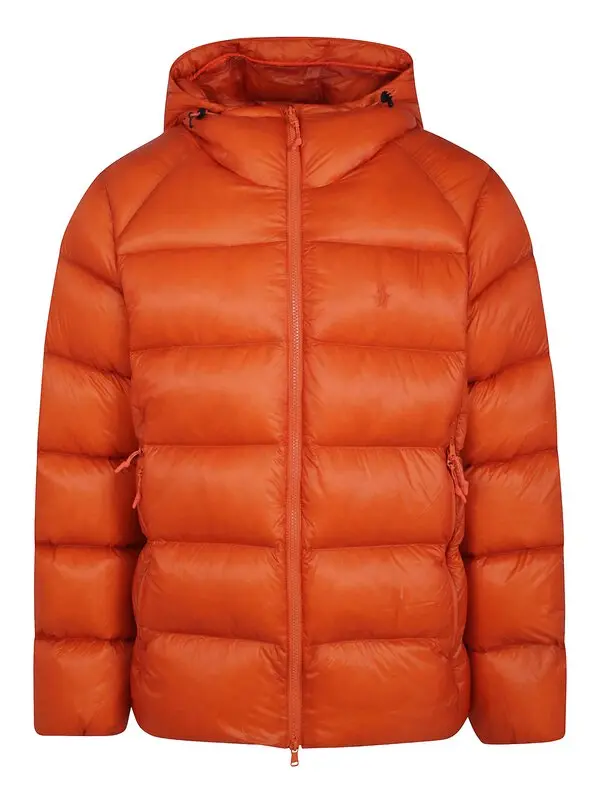 Polo Ralph Lauren Jacket Woven Puffer - Yellow