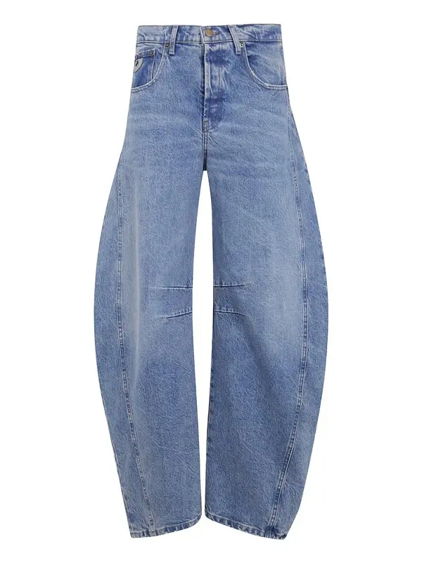 LOIS Aliana Straight Leg Jeans - Gray