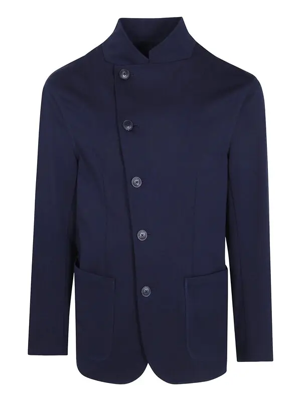 Emporio Armani Double Breasted Jacket - Blue
