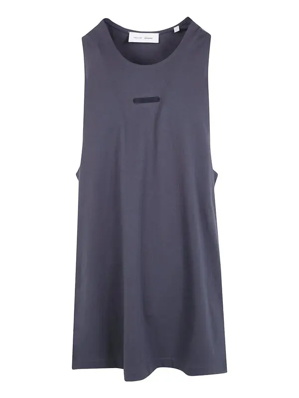 Fear Of God Top Cotton "essential Tank - Gray