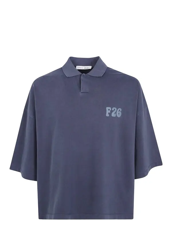 Fear Of God Sweater Cropped Polo - Gray