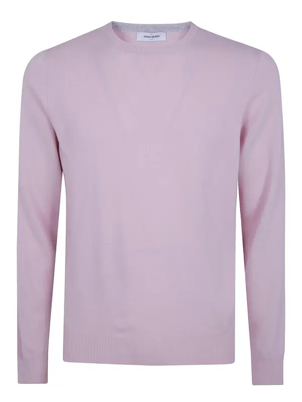 GRAN SASSO Long Sleeve Turtleneck Sweater - Pink