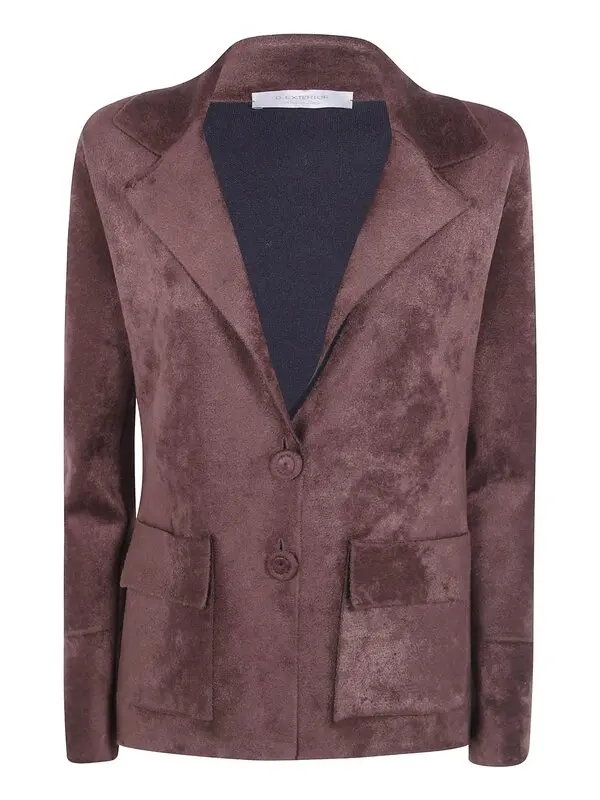 D.exterior Jacket Double Breasted "cio Chocolate - Brown