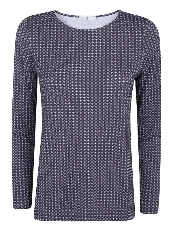 WHYCI Printed Round Neck T-shirt - Gray