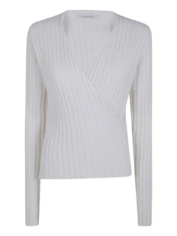 Liviana Conti Cashmere Knit Sweater - Beige