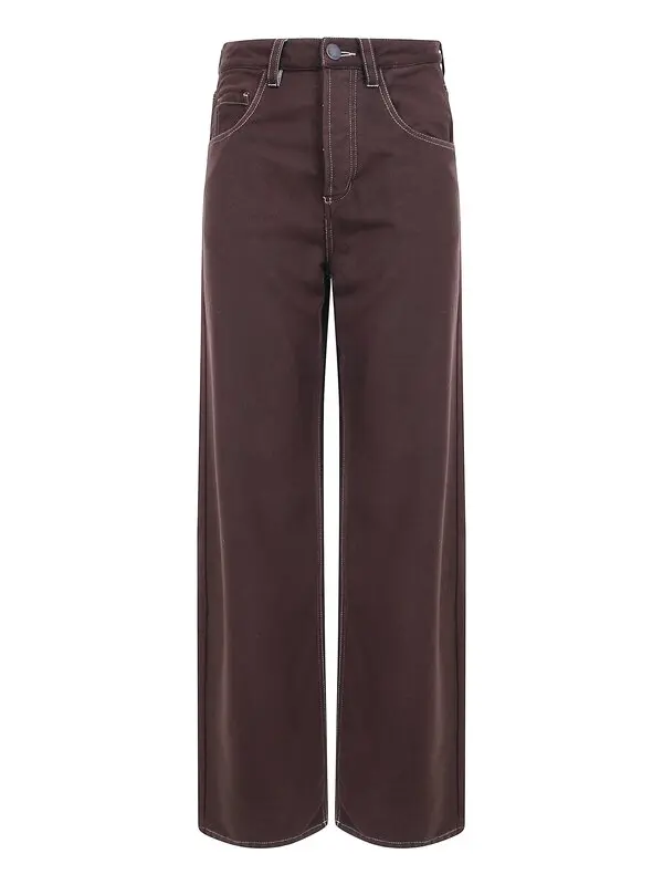 UMA WANG Wool "phillis" Trousers - Brown