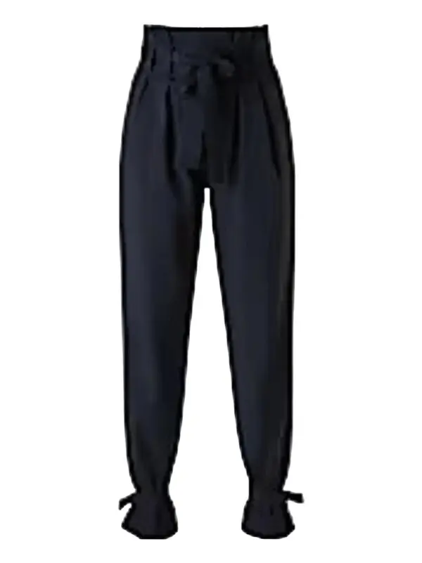 FOREPLAY GOLF Paperbag Waist Performance Pants - Blue