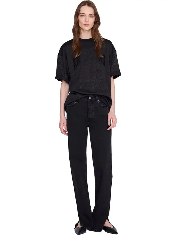 ANINE BING Nell Tee Mesh - Black