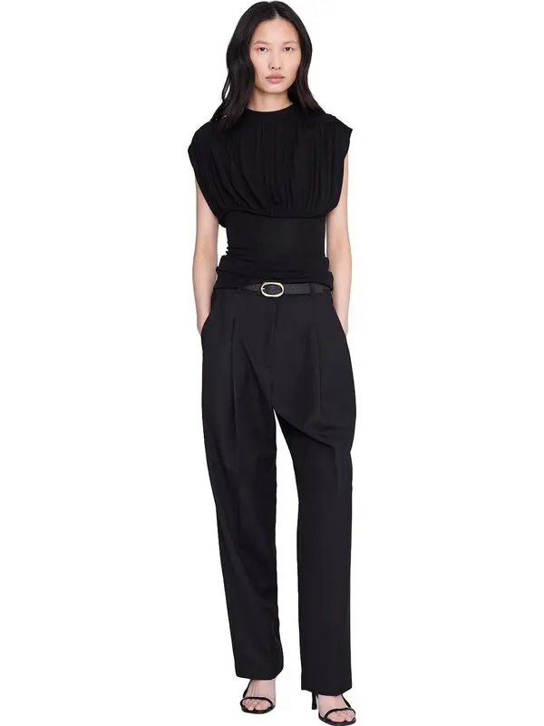 ANINE BING Fran Top - Black