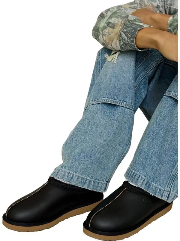 UGG Tasman Contrast Slippers - Black / Amphora