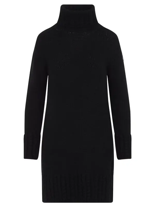 Moncler Knit Dress - Black