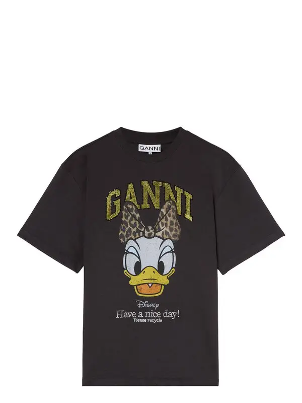 GANNI X Disney Daisy Duck Graphic T-shirt - Mixed