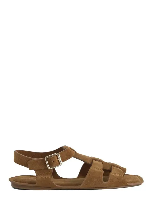 Everlane Made In Italy Opanka Sandal - Biscott Suede