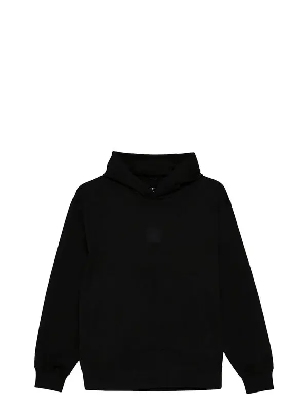 C.P. COMPANY Open Hoodie - Black