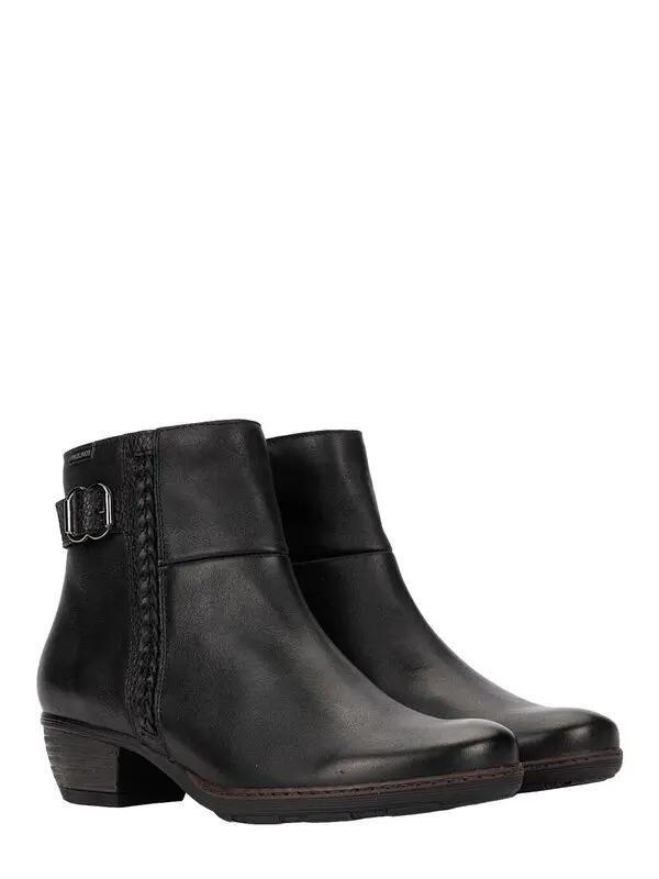 Pikolinos Utiel Leather Ankle Boot - Black