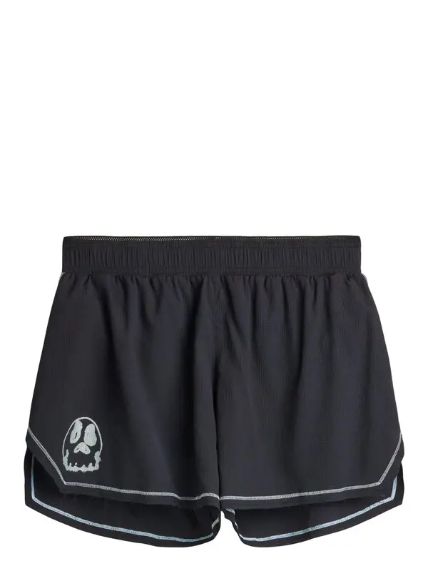 YOHJI YAMAMOTO POUR HOMME X Adidas Gfx Run Shorts - Black