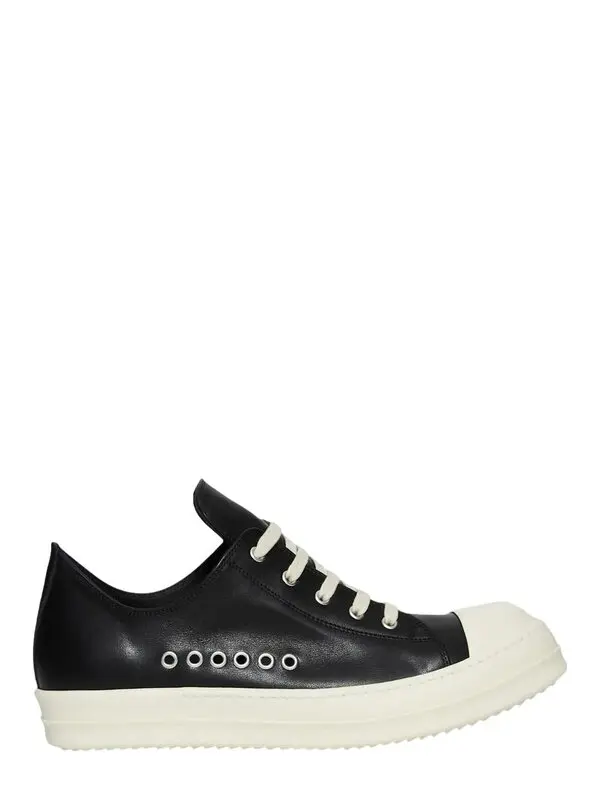 Rick Owens Temple Extreme Low Sneaks - Black
