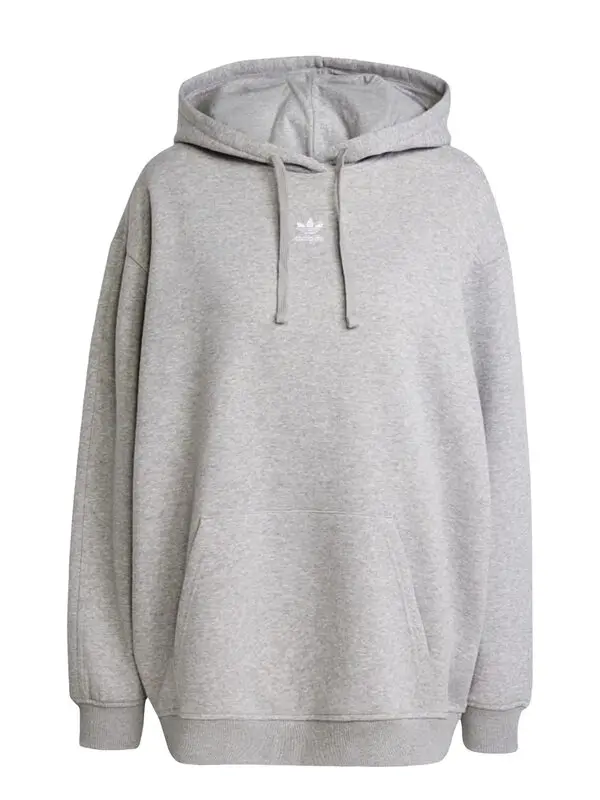 Adidas Oversized Fleece Hoodie - Grey