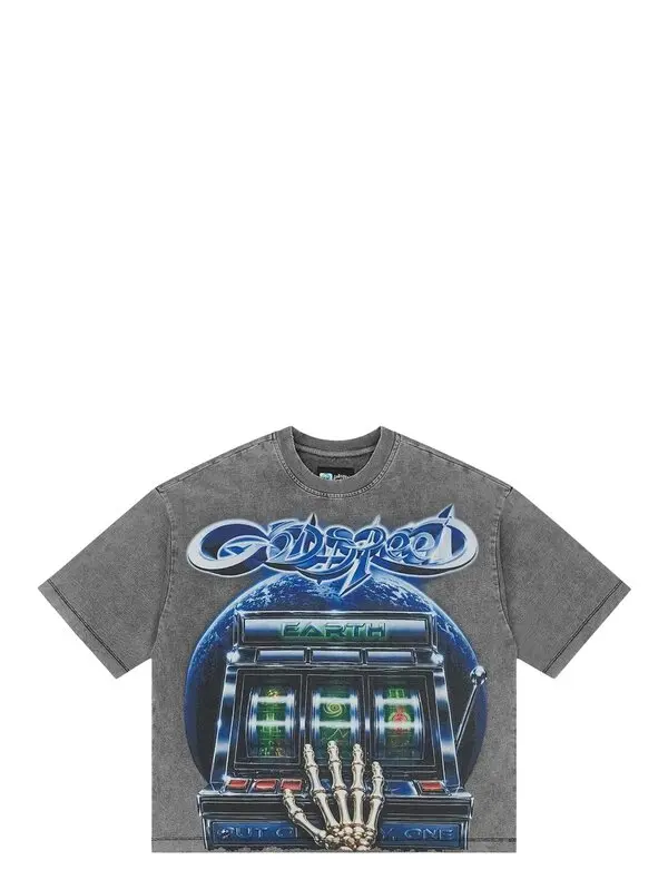 GODSPEED Polymrket' Graphic T-shirt - Grey