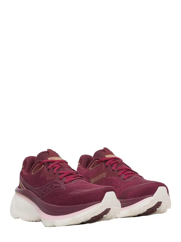 Saucony Hurricane 26 Running Shoes - Maroon/silk