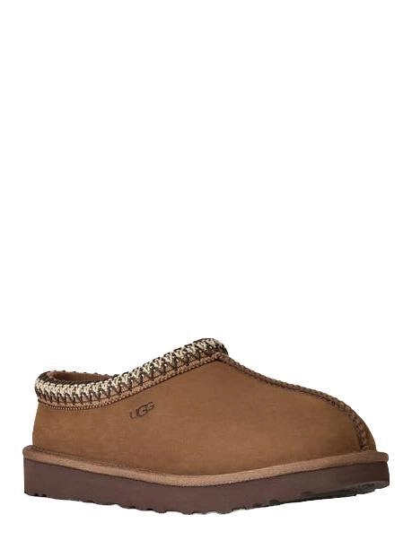 UGG Tasman Nubuck Leather Slipper - Dark Chestnut