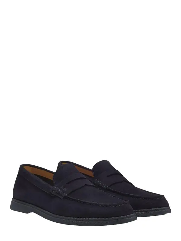 BOSS Sienne Penny Loafer - Dark Blue