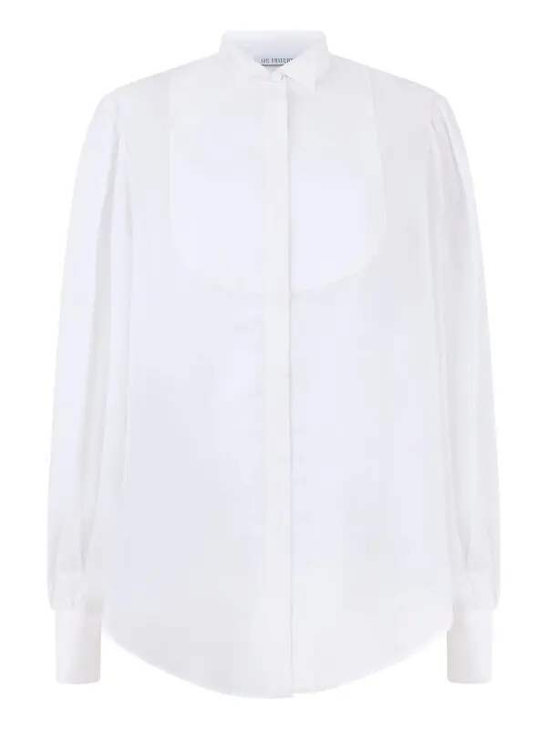 LES FILLES D'EVA Cotton Long-sleeve Shirt - White
