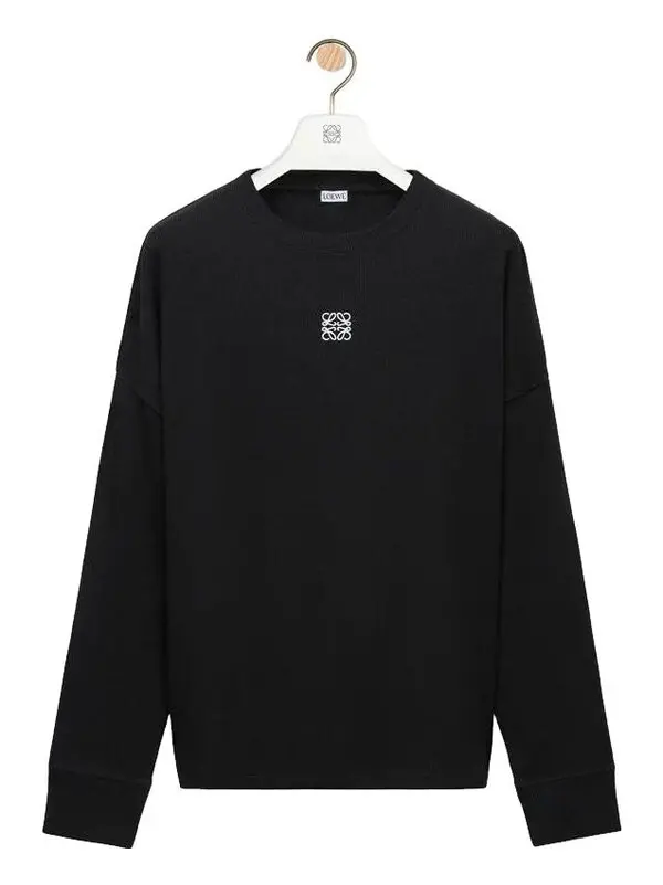 Loewe Long Sleeve T-shirt - Black
