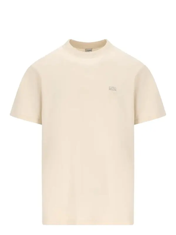 Loewe Regular Fit T-shirt - Beige