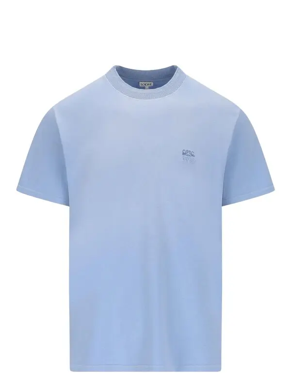 Loewe Regular Fit T-shirt - Blue