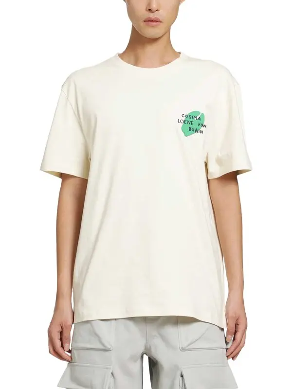 Loewe Relaxed Fit T-shirt - Ecru