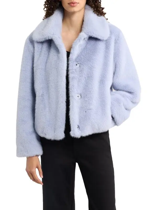 Kobi Halperin Tami Faux Fur Coat - Frost