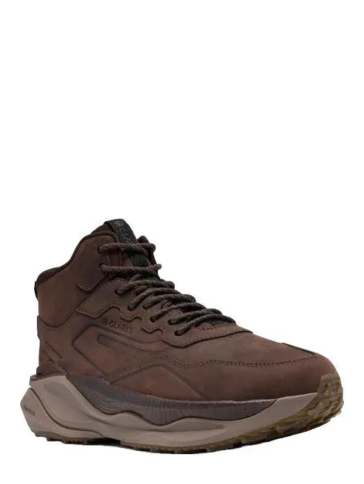 Clarks Pace Trail Waterproof Lace-up Boots - Brown