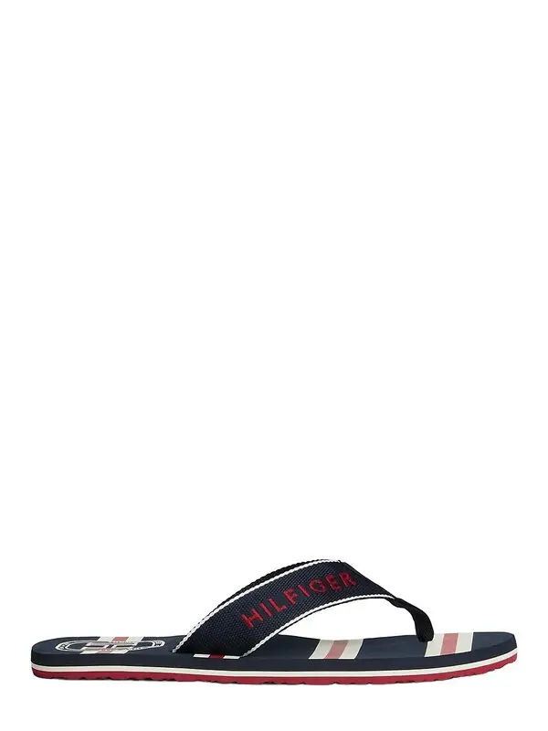 Tommy Hilfiger Logo Flip Flop - Navy Blue