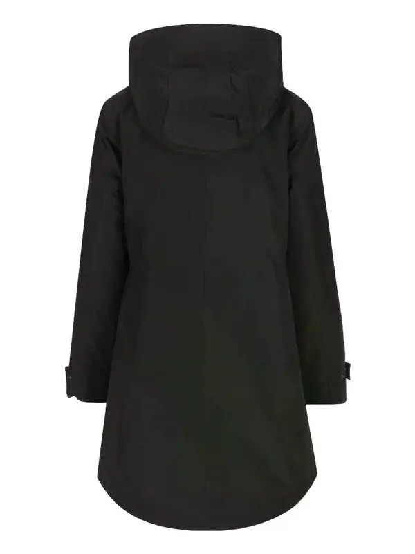 Woolrich Hooded Padded Coat - Black
