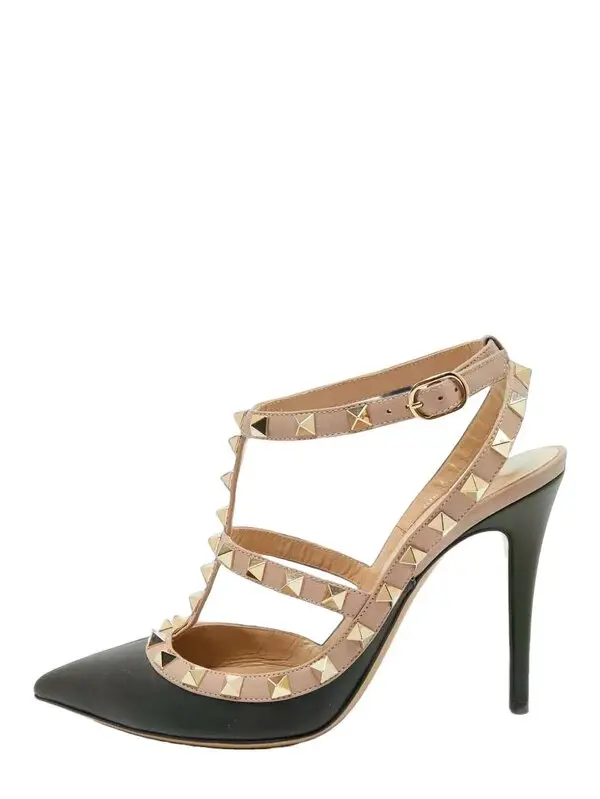 Valentino Garavani Rockstud Caged Pumps - Black