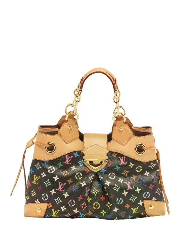 LOUIS VUITTON Ursula Monogram Multicolor Tote Bag - Black