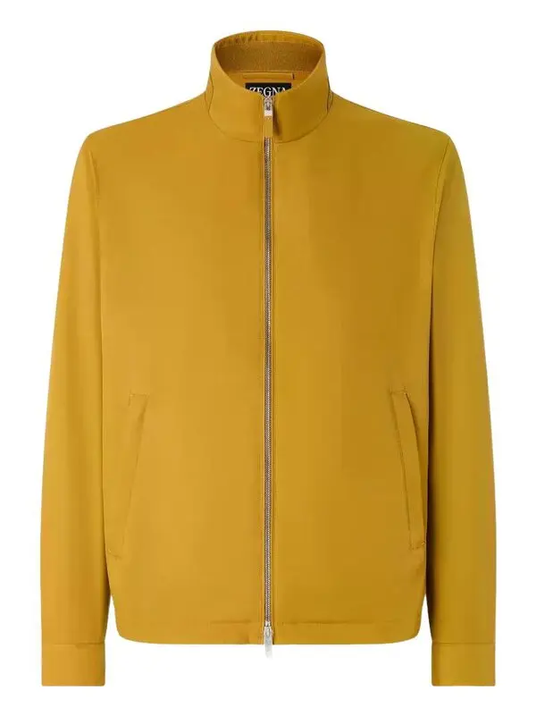 Zegna Microfiber Motorin Blouson - Yellow