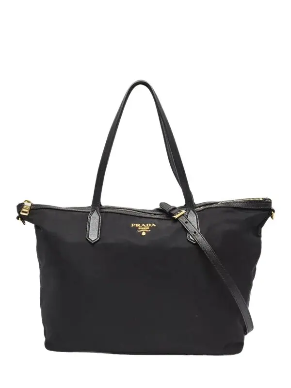 Prada Top-zip Tote Bag - Black