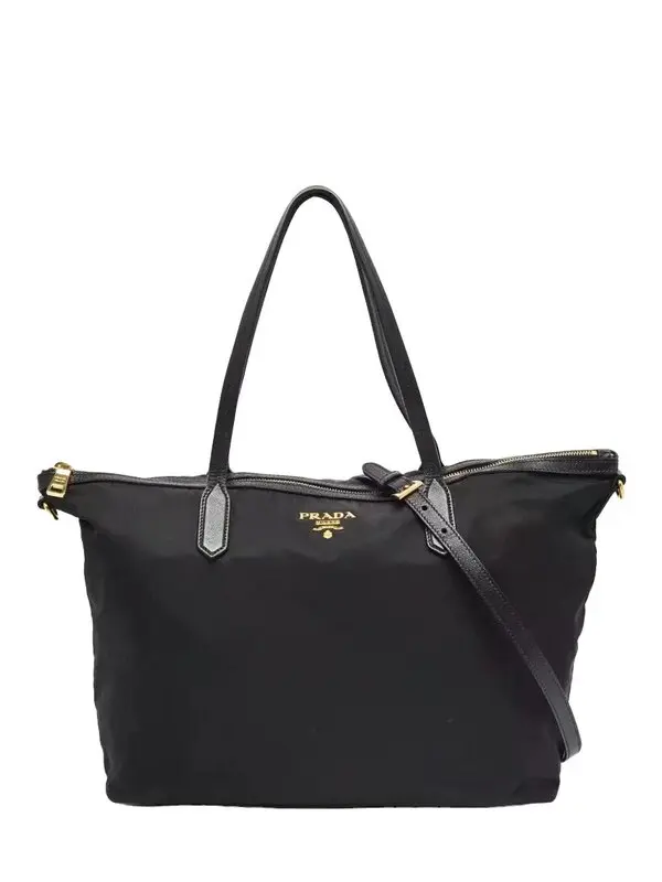 Prada Top-zip Tote Bag - Black