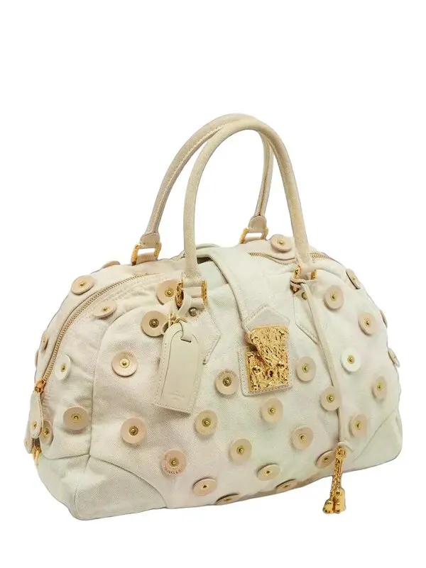 LOUIS VUITTON 2007 Bowly Panama Tote Bag - Neutrals