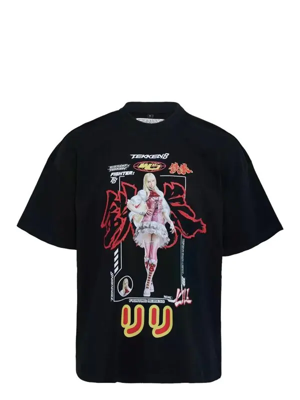 W/STUDIO Heavy Lili Cotton T-shirt - Black