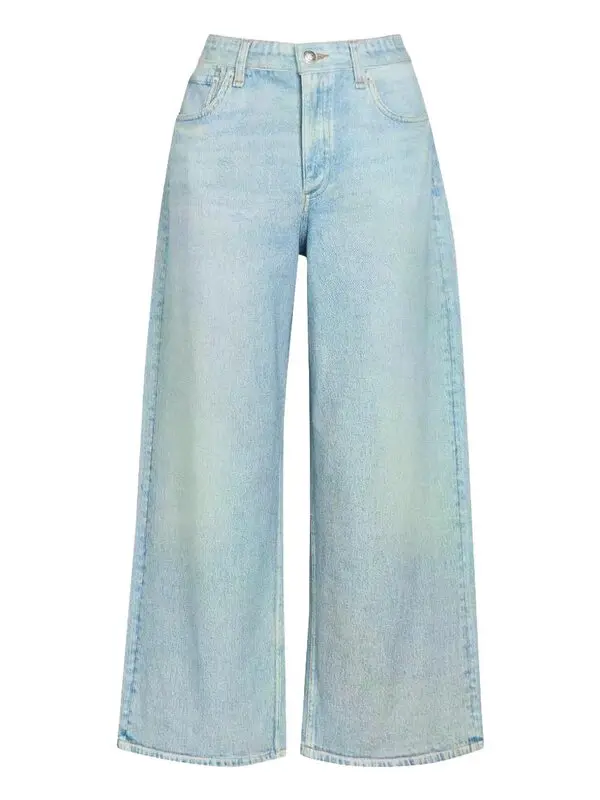 Rag & Bone Andi Wide-leg Jeans - Blue