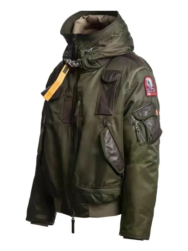 PARAJUMPERS Gobi 20th Shearling-collar Bomber Jacket - Green