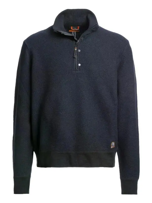 PARAJUMPERS Half-zip Knit - Blue