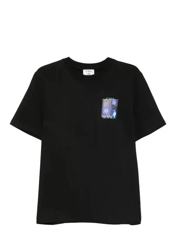 Casablanca Meduse Sportive T-shirt - Black