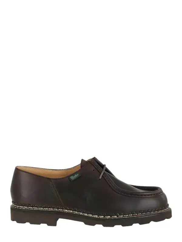 Paraboot Michael Marche Ii Leather Derby Shoes - Brown