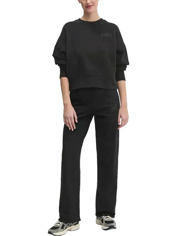 Dkny Embroidered Sweatshirt - Black