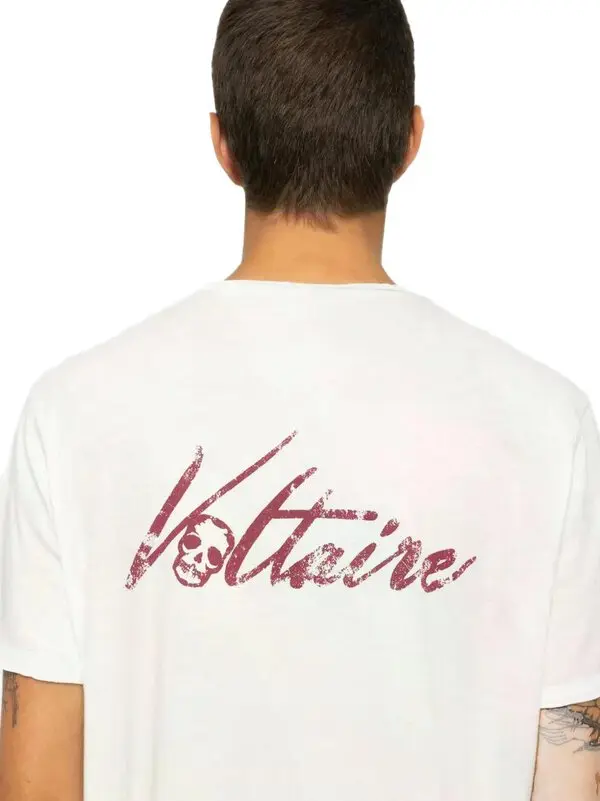 Zadig&Voltaire Monastir Henley T-shirt - White