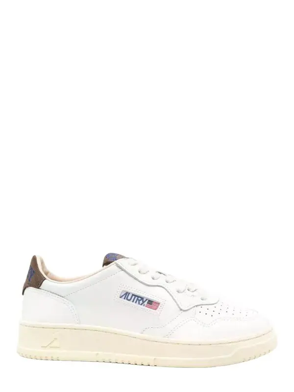 AUTRY Medalist Logo-patch Panelled Sneakers - White